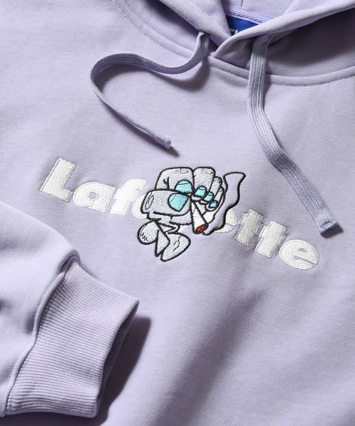LFYT - LFYT × REMIO Lafayette LOGO HOODIE LAVENDER LE260501