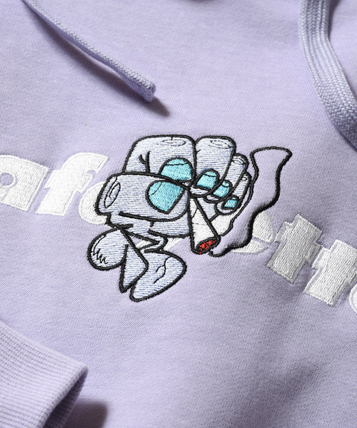 LFYT - LFYT × REMIO Lafayette LOGO HOODIE LAVENDER LE260501